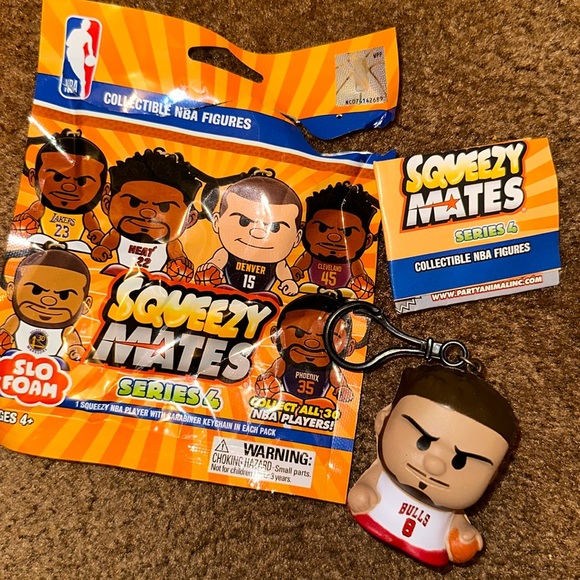 NBA | Other | Nba Squeezy Mates Miami Heat Zach Lavine Series 4 ...